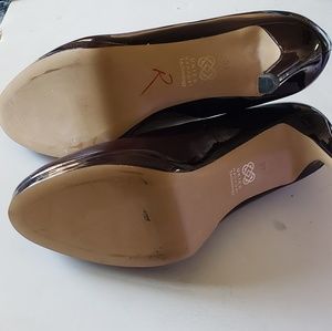 Ukies | Shoes | Ukies Burgundy Patent Leather Classic Pumpsheels | Poshmark